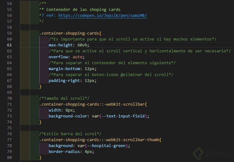 Carrito De Compras Html Platzi